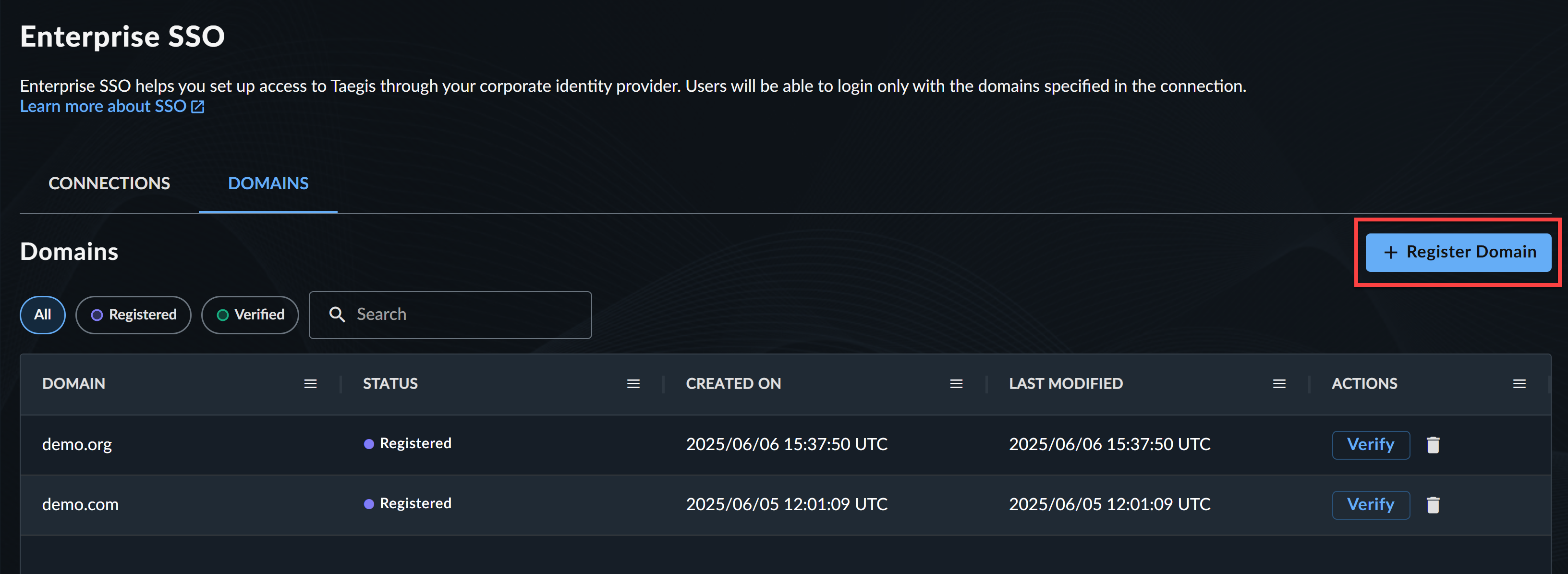 Single Sign-On (SSO) - Documentation